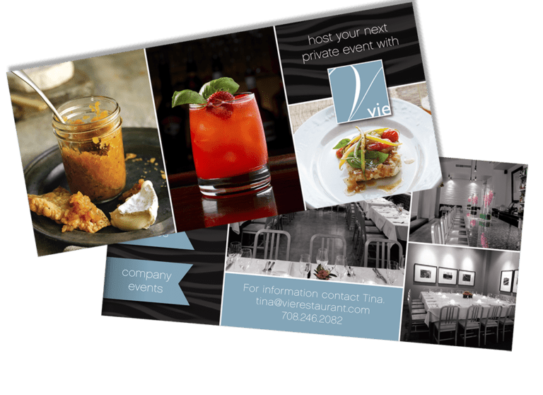 Hospitality sales kit created to increase private events in Paul Virant ...